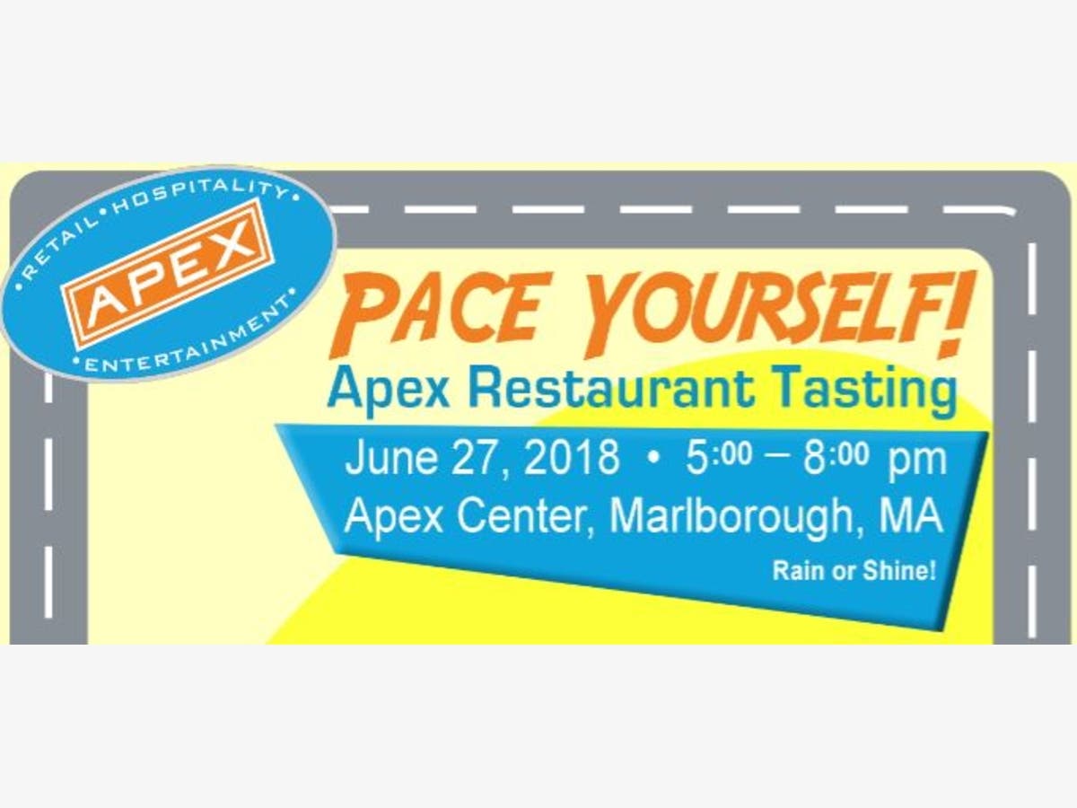 Marlborough’s Apex Center Gearing Up for “Pace Yourself!” Restaurant ...