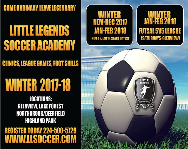 Little Legends Winter Indoor Soccer Clinics/Games (Nov-Dec) Ages 2-8 ...