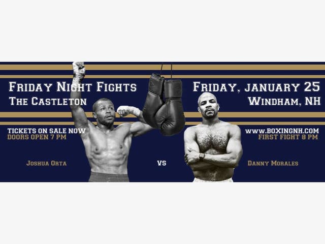 Springfield's Josh Orta vs. Danny Morales Added to Jan 25th Windham ...