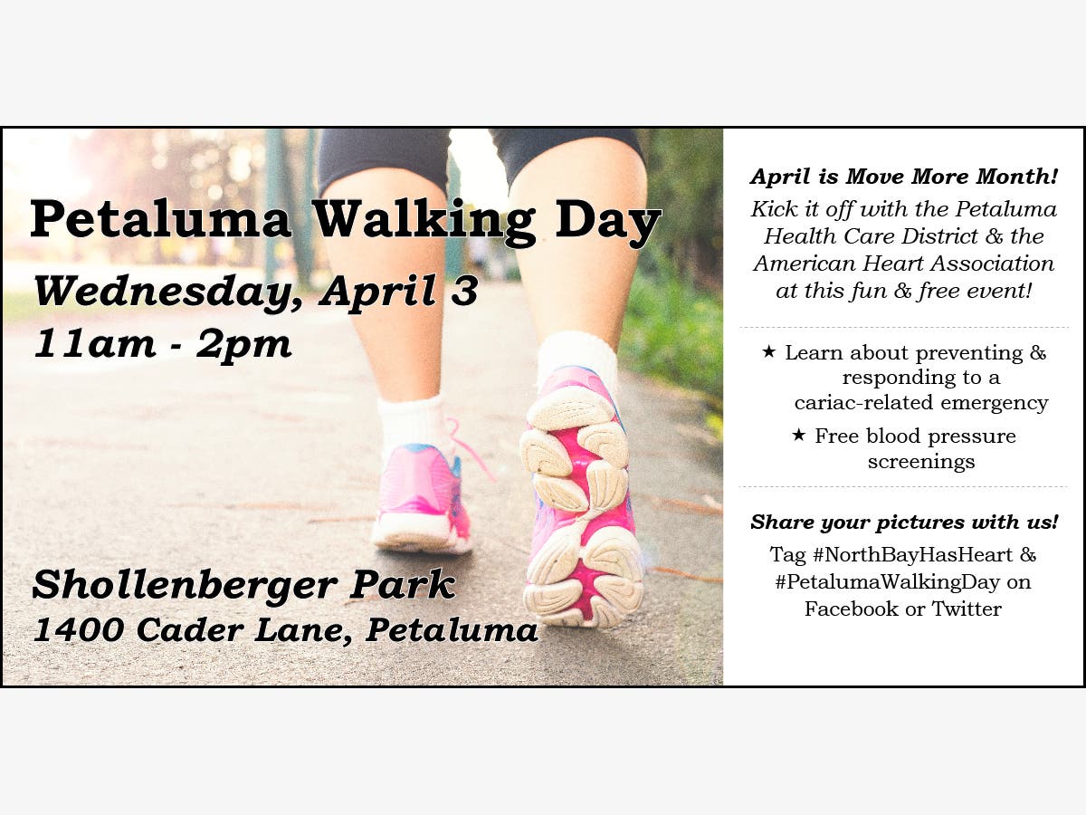 Kick Off Move More Month with Petaluma Walking Day - Petaluma, CA Patch