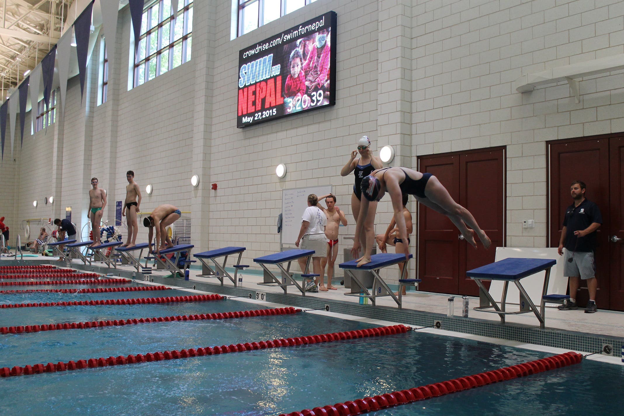 Water Rats and Staples Teams Raise More than $38,000 Swimming for Nepal ...