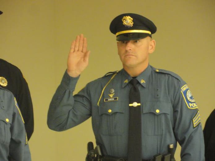 Groton Town Police Promote, Swear In Seven | Groton, CT Patch