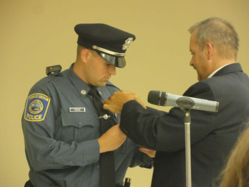 Groton Town Police Promote, Swear In Seven | Groton, CT Patch
