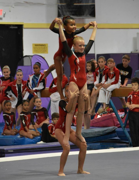 8-Year-Old Carroll County Girl Tumbles to National Acrobatics ...