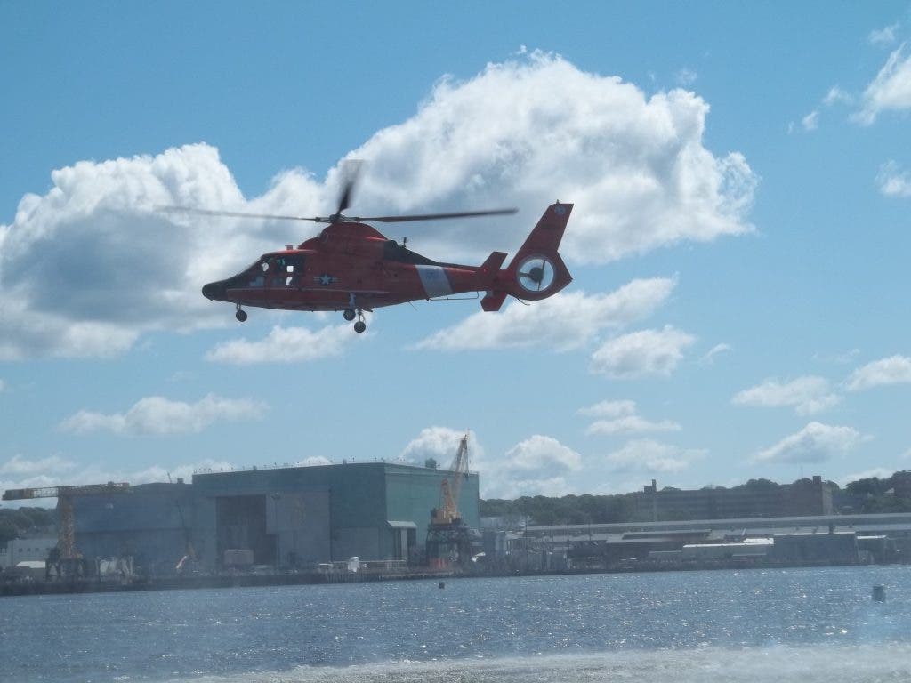 Group of Teachers and Students Visit New London Coast Guard Station ...