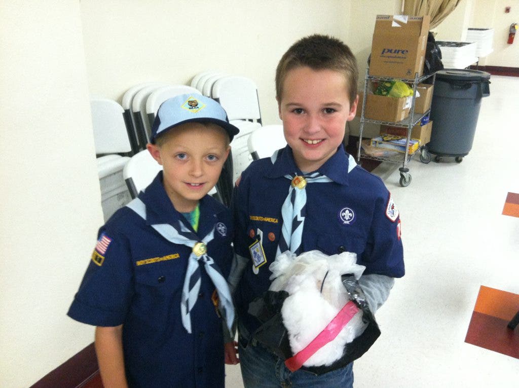 Cub Scout Pack 77's First Meeting of the Year Is Very Egg-Citing ...