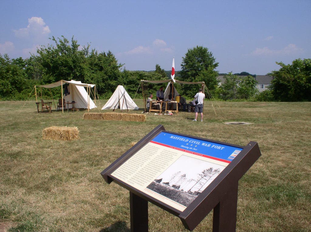 Little-known Mayfield Fort Alive with Living History | Manassas, VA Patch
