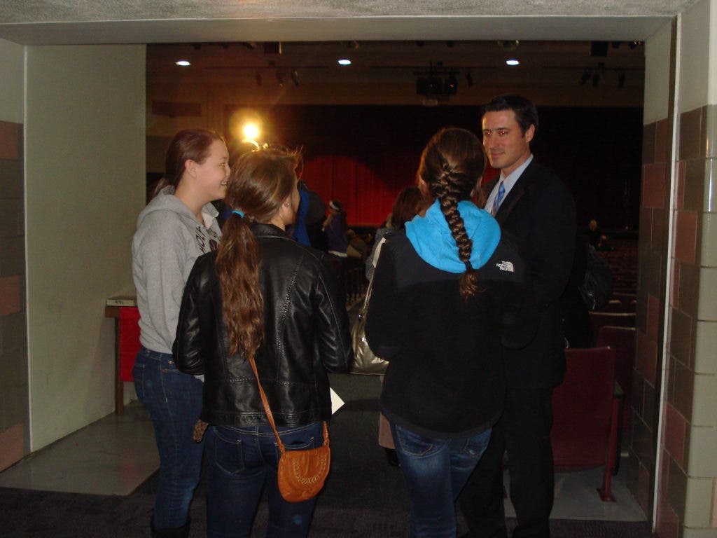 6abc Anchor Matt O'Donnell Visits O'Hara Career Day | Springfield, PA Patch