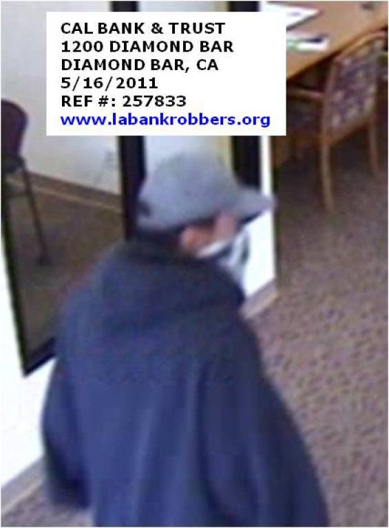 FBI Releases Photos of Diamond Bar Bank Robbery Suspects, Offers Reward ...