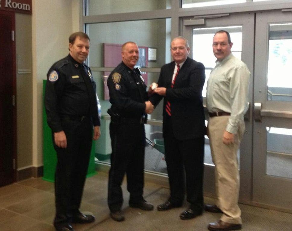 PHOTOS: A Farewell and Thank You to Foxborough Police Detective Sgt ...
