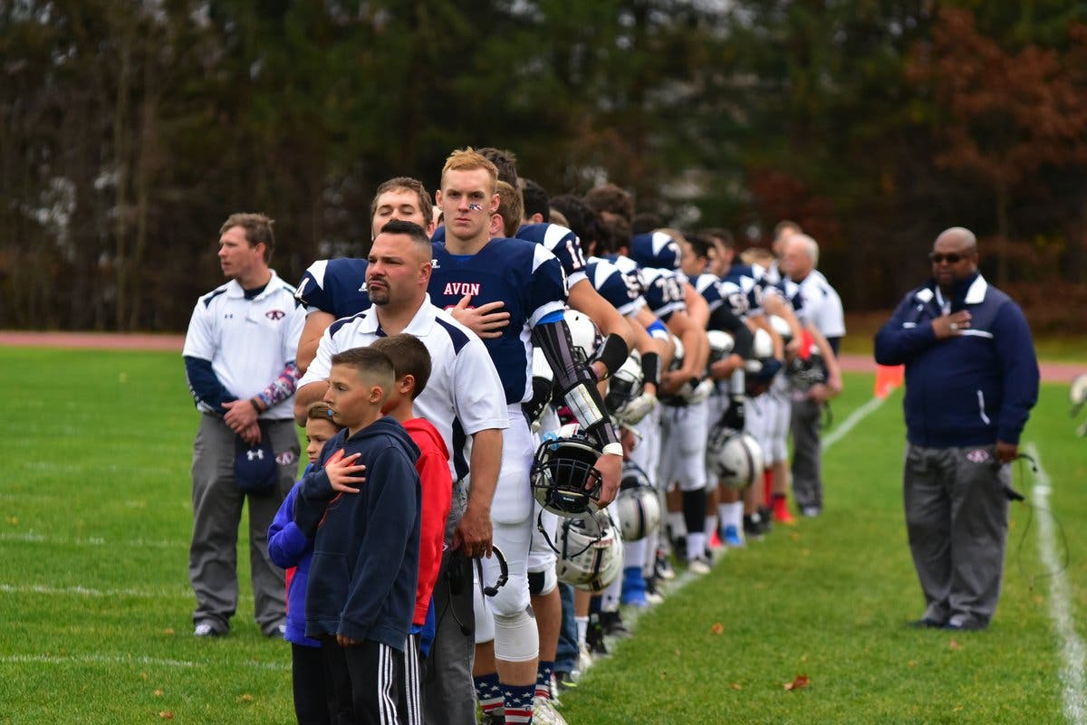 Avon Falcons Win for Wounded Veterans | Avon, CT Patch