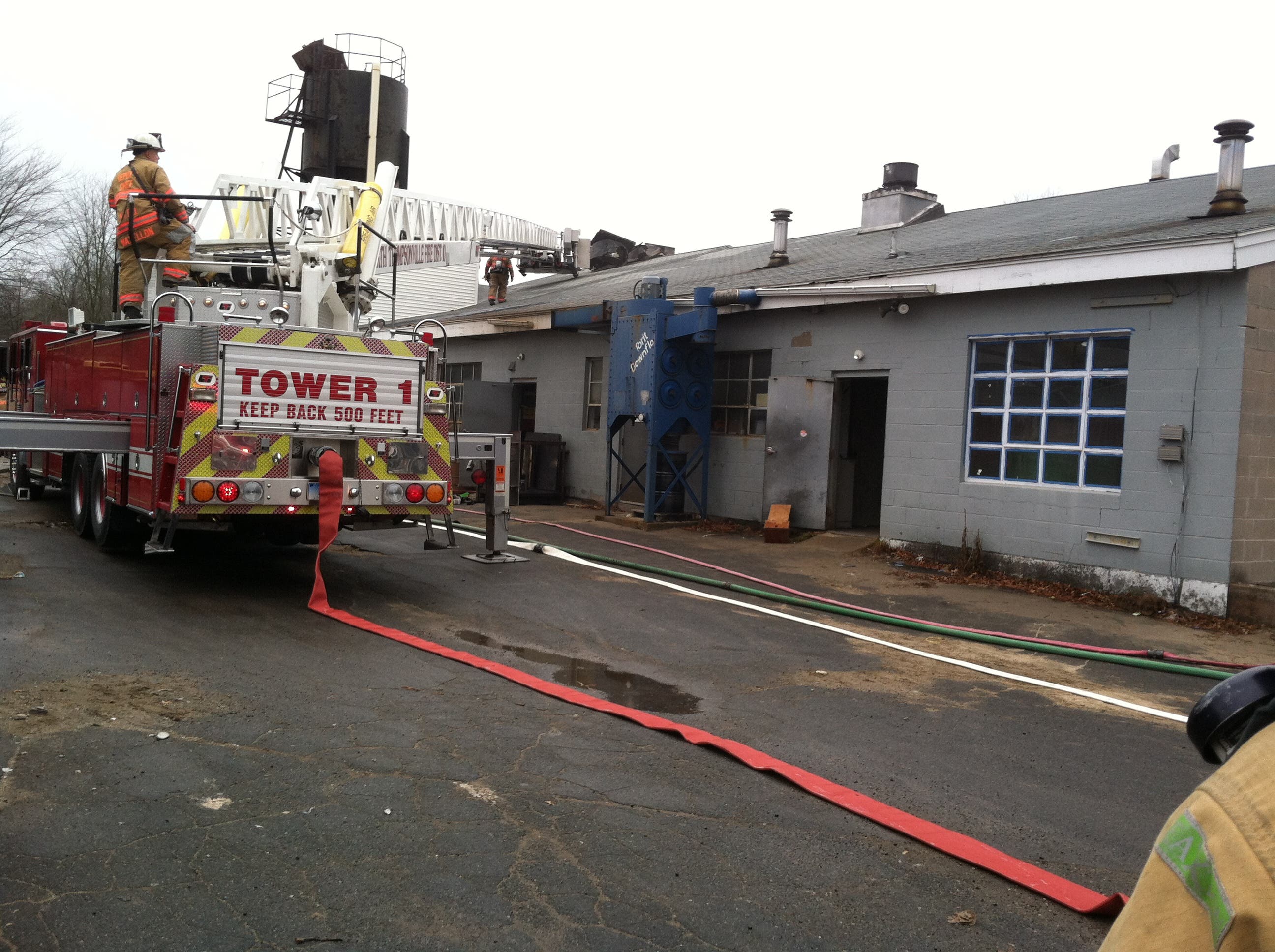 Enfield Personnel Work Quickly to Put Out Industrial Fire | Enfield, CT ...