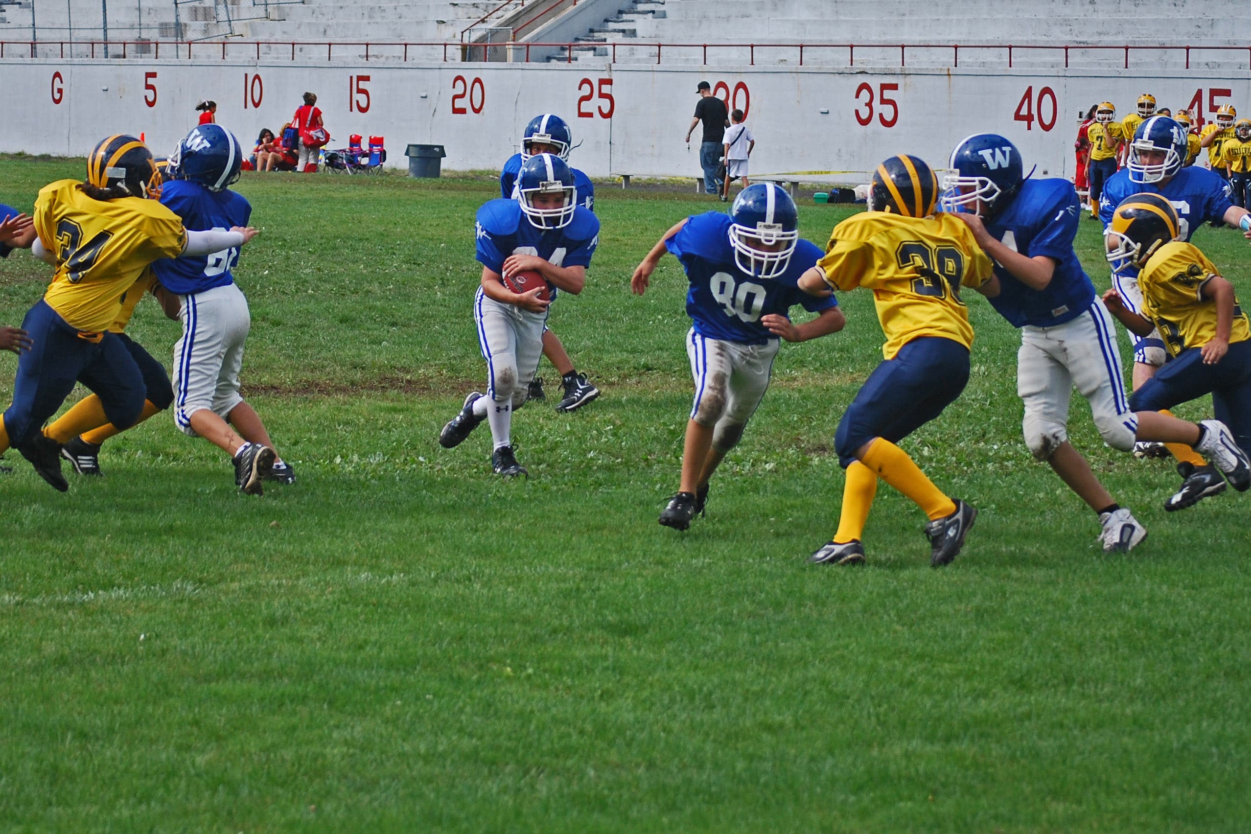 PAL Football White "C" Team Beats Belleville in Season Opener ...