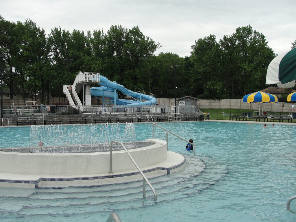 Photo Gallery: Light Crowds on Pool's First Day | Westfield, NJ Patch