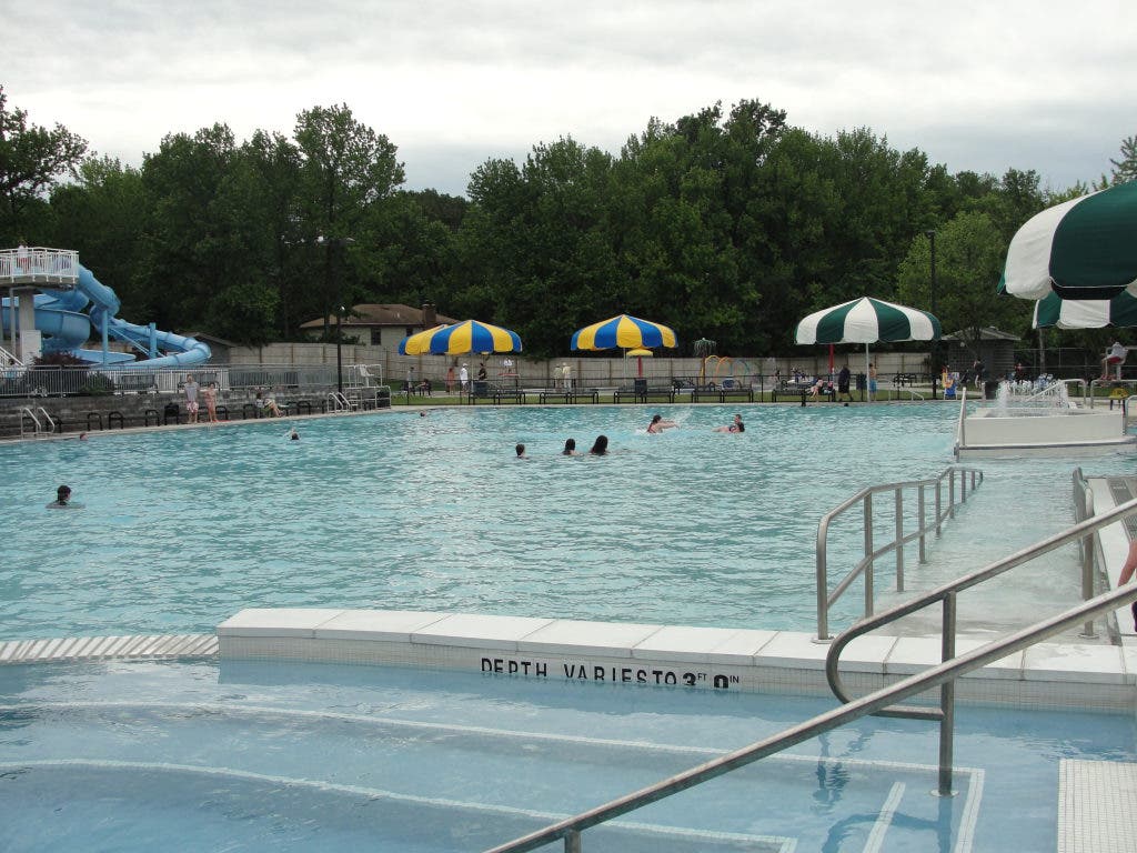 Photo Gallery: Light Crowds on Pool's First Day | Westfield, NJ Patch