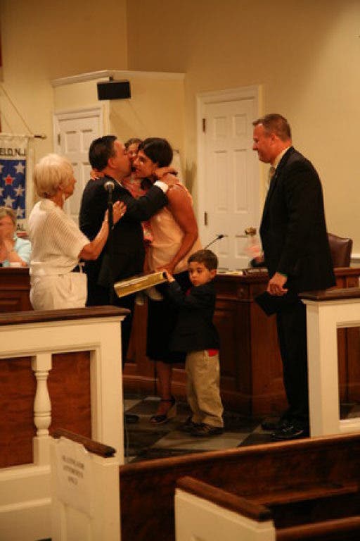 LoGrippo Sworn In, Questioned About Stoplight | Westfield, NJ Patch