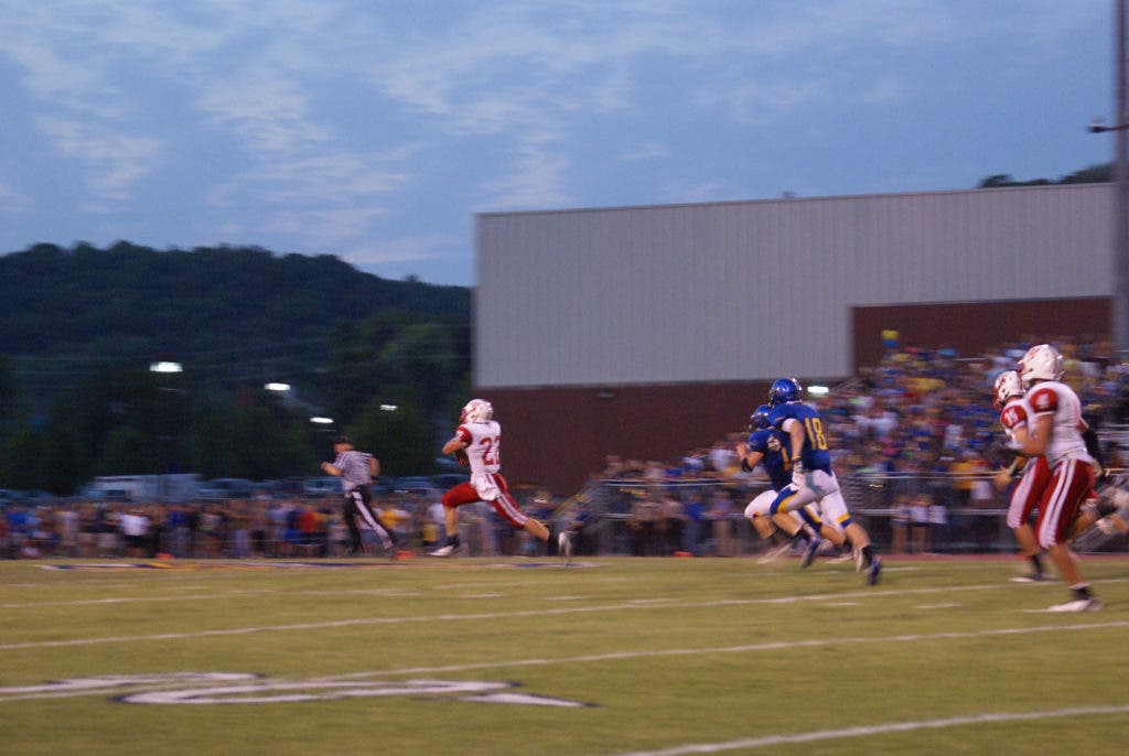 Seckman Jaguars "Fear the Spear" During First Football Game, Fox ...