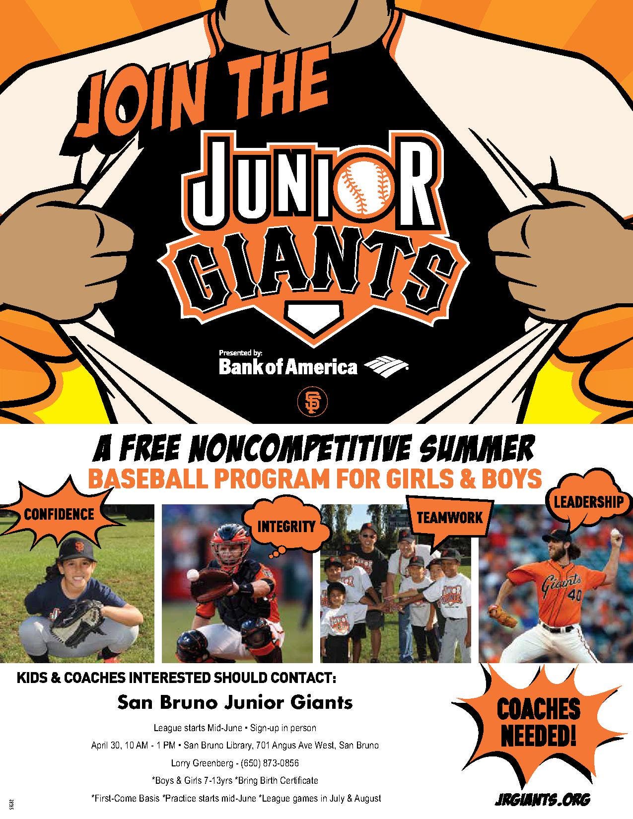 Riechel Informs: SF Junior Giants in-person registration on Saturday ...