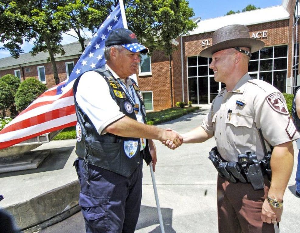 Patriot Guard Honors Veterans | Acworth, GA Patch