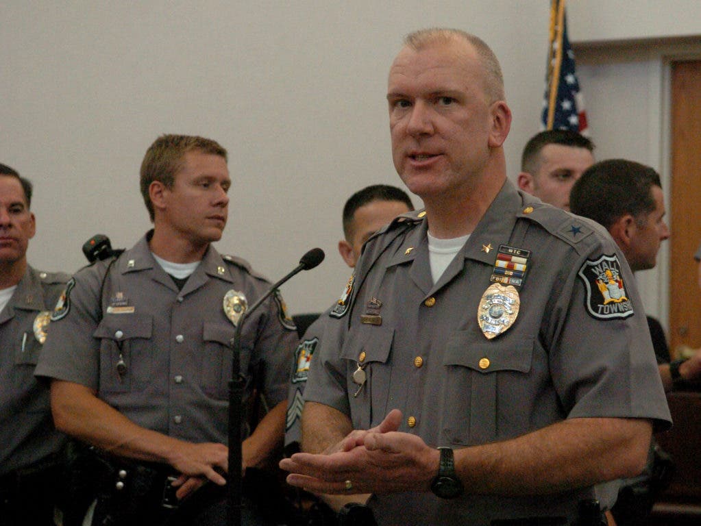 Police Chief Robert Brice Sworn In | Wall, NJ Patch