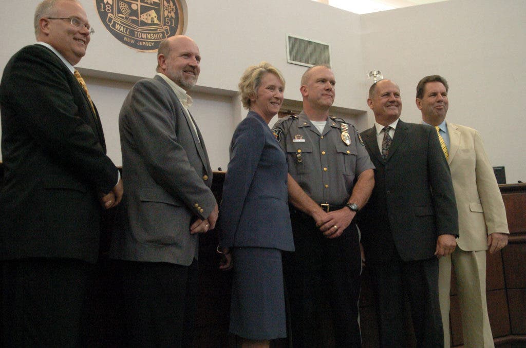 Police Chief Robert Brice Sworn In | Wall, NJ Patch