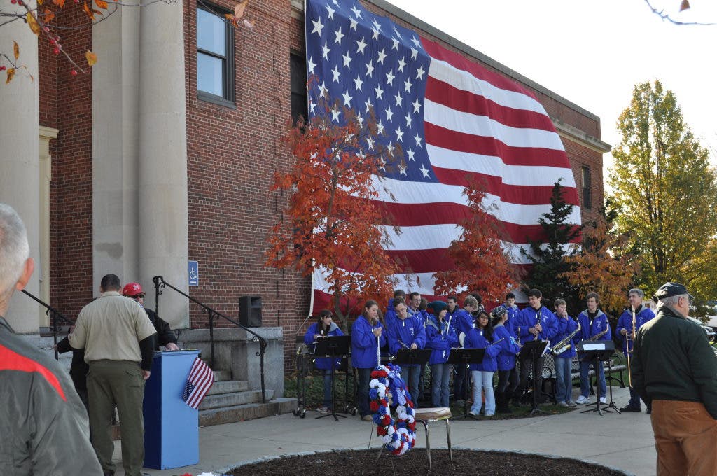PHOTOS: Stoneham Celebrates Veterans Day at Town Hall | Stoneham, MA Patch
