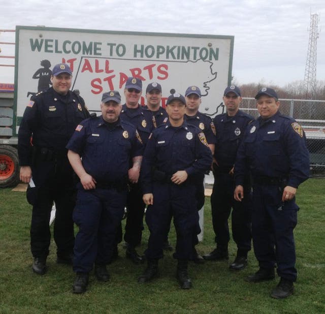 Melrose Auxiliary Police Officers Secure Boston Marathon Bombing Site ...