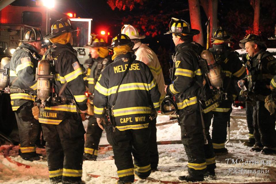 Melrose Firefighters Tackle Blaze at West Street Home | Melrose, MA Patch