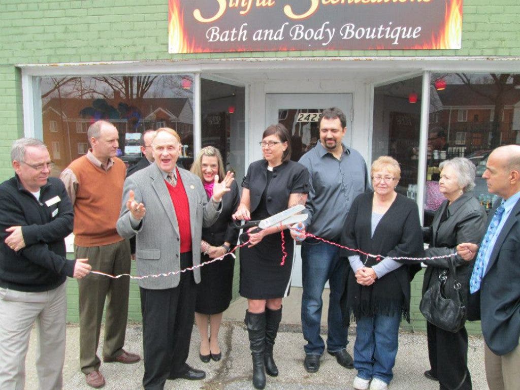 Sinful Sensations Boutique Cuts Ribbon with Cuyahoga Falls Officials ...