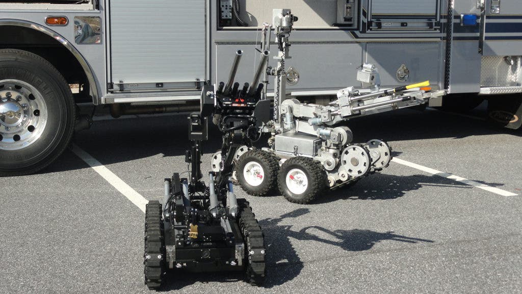 Gwinnett Police Demonstrate Two New Robots | Peachtree Corners, GA Patch