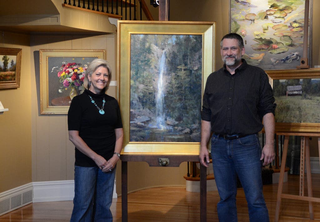 Reception Art Exhibit for Landscape Artist Roger Dale Brown ...