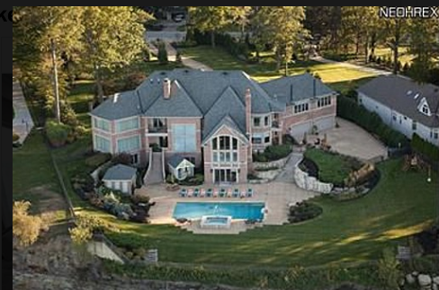 NBA's Calvin Booth's Avon Lake Mansion For Sale Includes Indoor ...