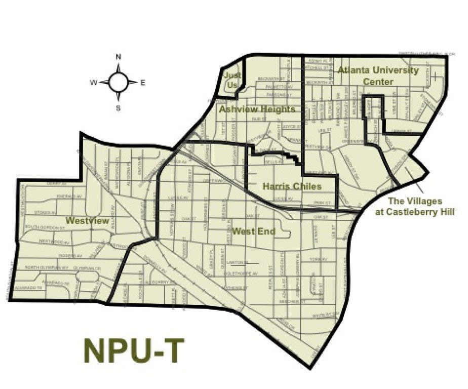 NPU-T Agenda Includes Rezonings, City Reports | Cascade, GA Patch