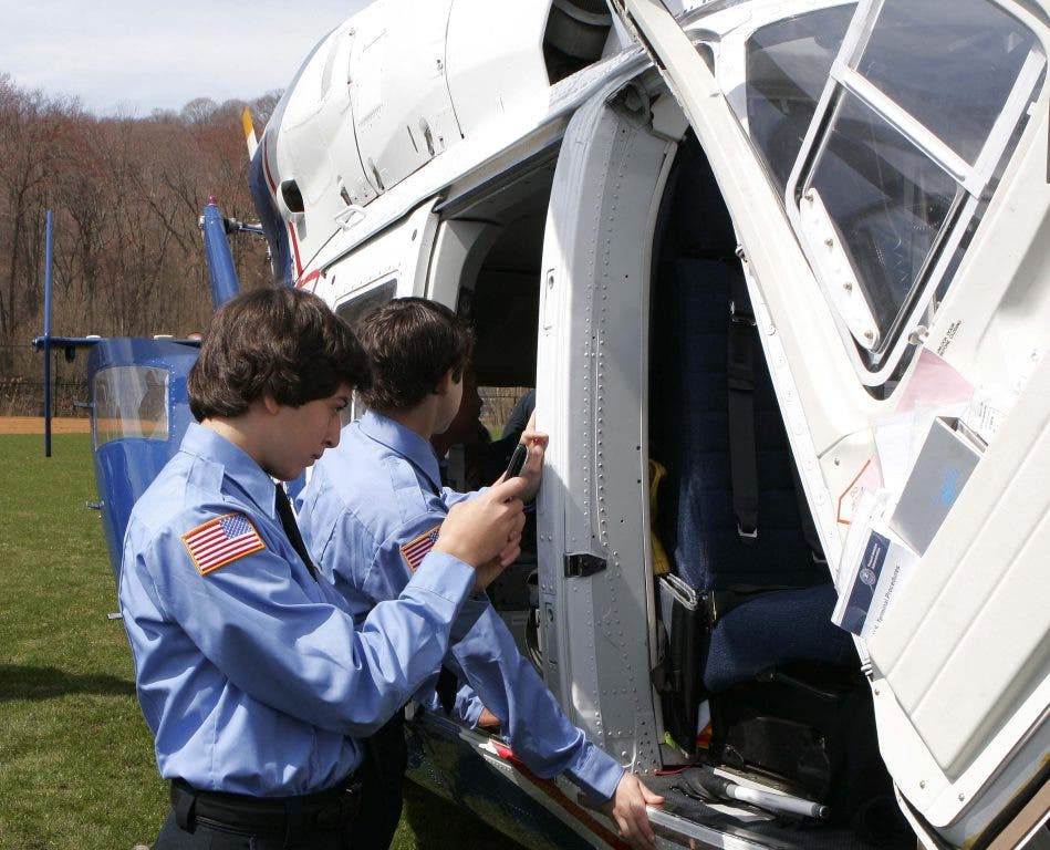 STAT Flight Helicopter Lands in Bedford Hills Park | Bedford, NY Patch