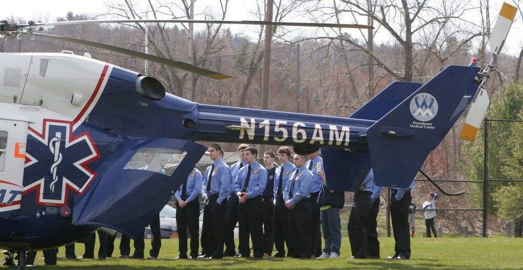STAT Flight Helicopter Lands in Bedford Hills Park | Bedford, NY Patch