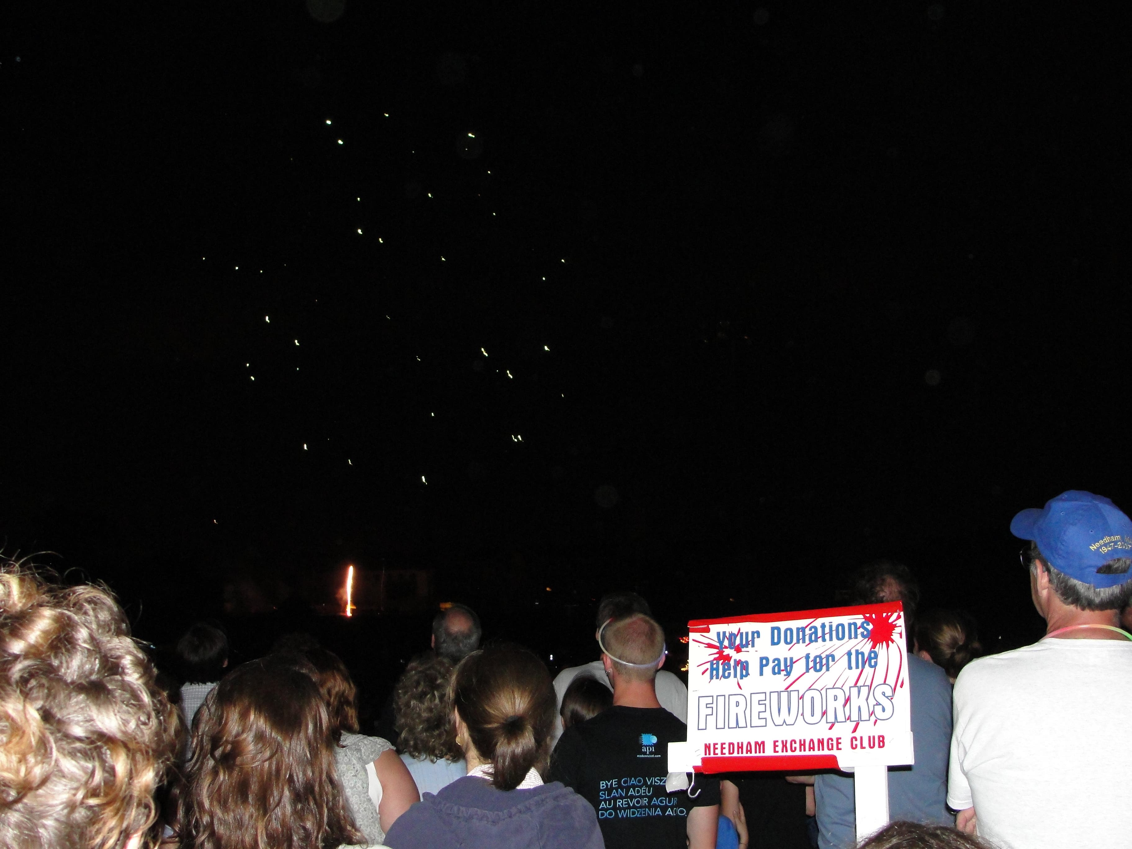 Fireworks Explode over Memorial Park | Needham, MA Patch