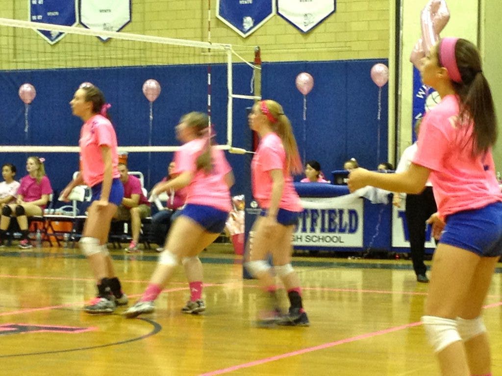 Fourth Annual 'Pink Out' Draws Big Crowd for Worthy Cause | Westfield ...