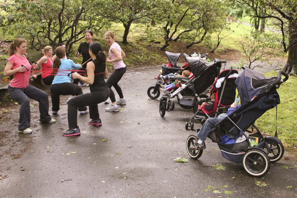 Photos: Stroller Fitness Class in Morgan Park | Glen Cove, NY Patch