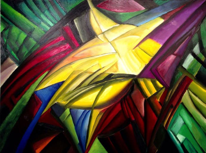 The New Synchromism: Paintings by Chris Niedland | Radnor, PA Patch