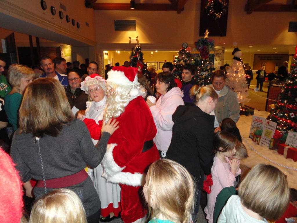 Santa Visits Bucks County to Kickoff TreeFest | Bensalem, PA Patch