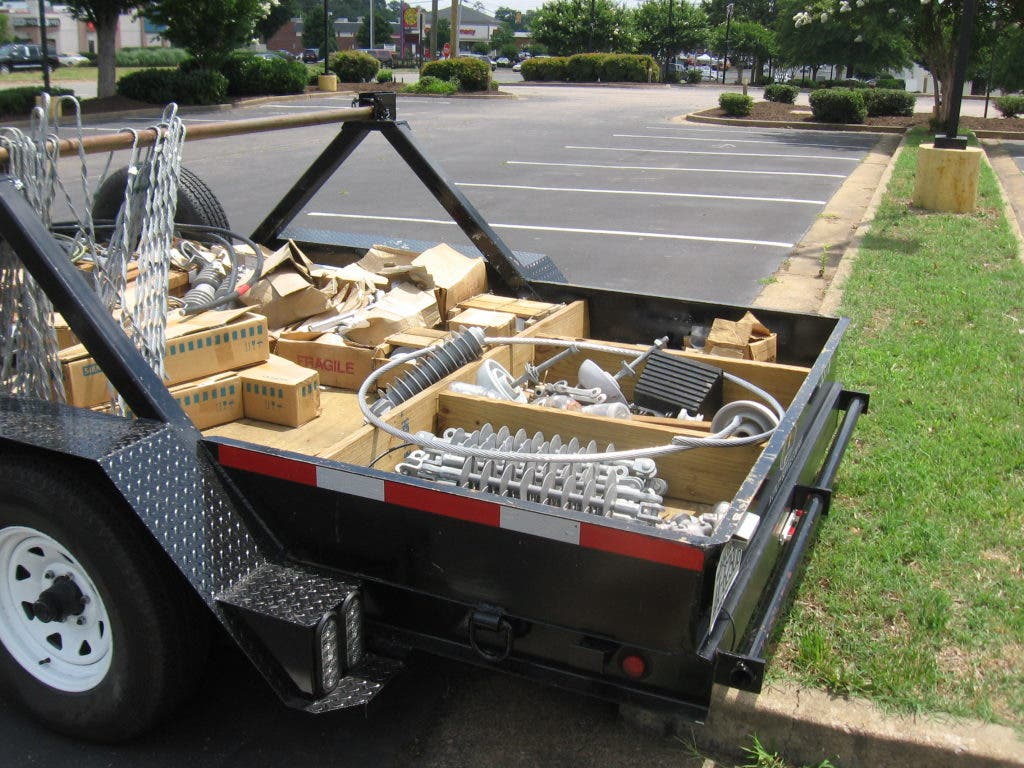 Police Make Safety Inspections on Trucks Pulling Trailers | Pine ...