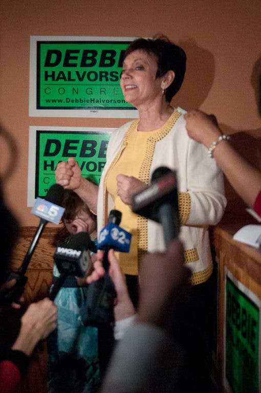 Halvorson Gracious in Defeat: Election Party at 5th Quarter | Homewood ...