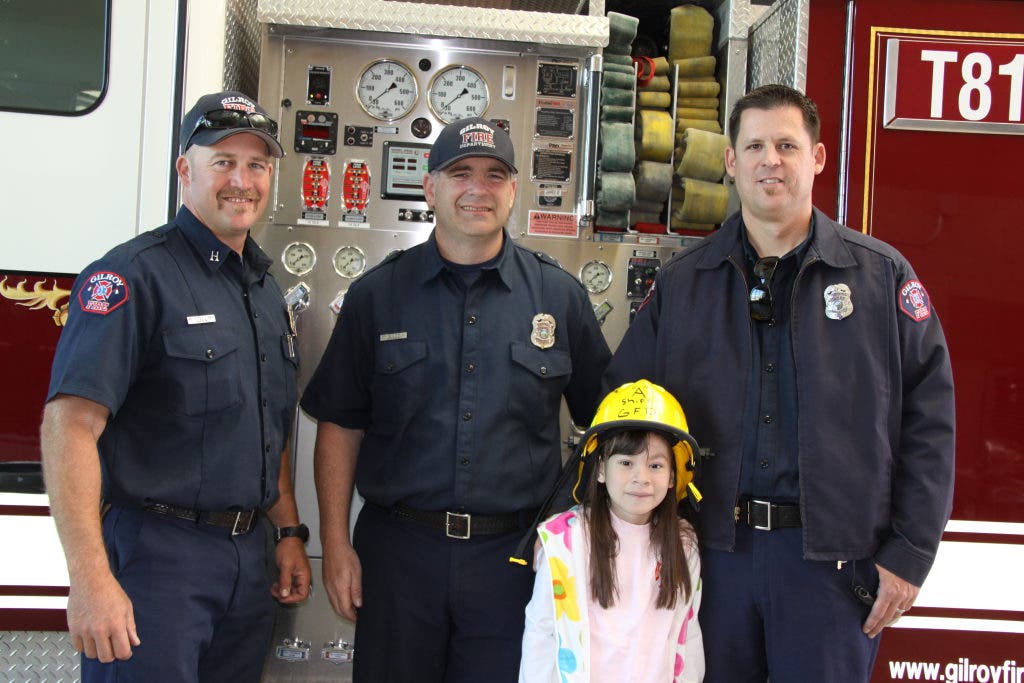 Gilroy Firefighters Show Caley Camarillo the Ropes | Gilroy, CA Patch