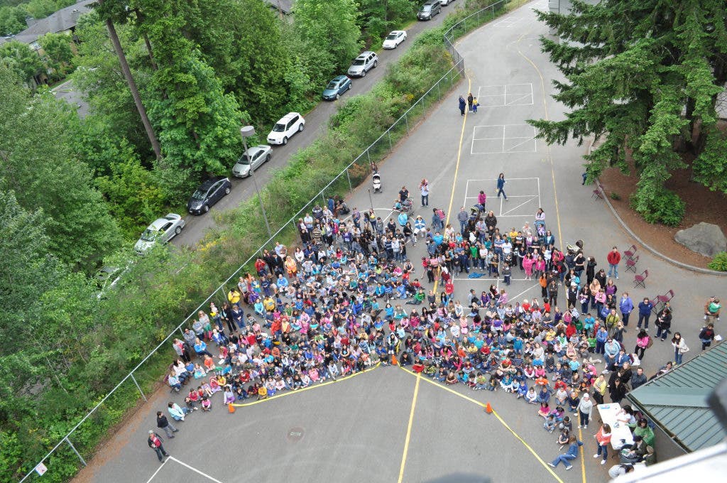 Viewfinder: Einstein Elementary's First Egg Drop | Redmond, WA Patch