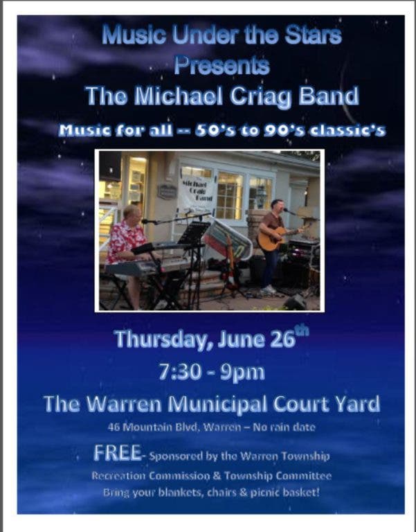 Michael Craig Band | Warren, NJ Patch