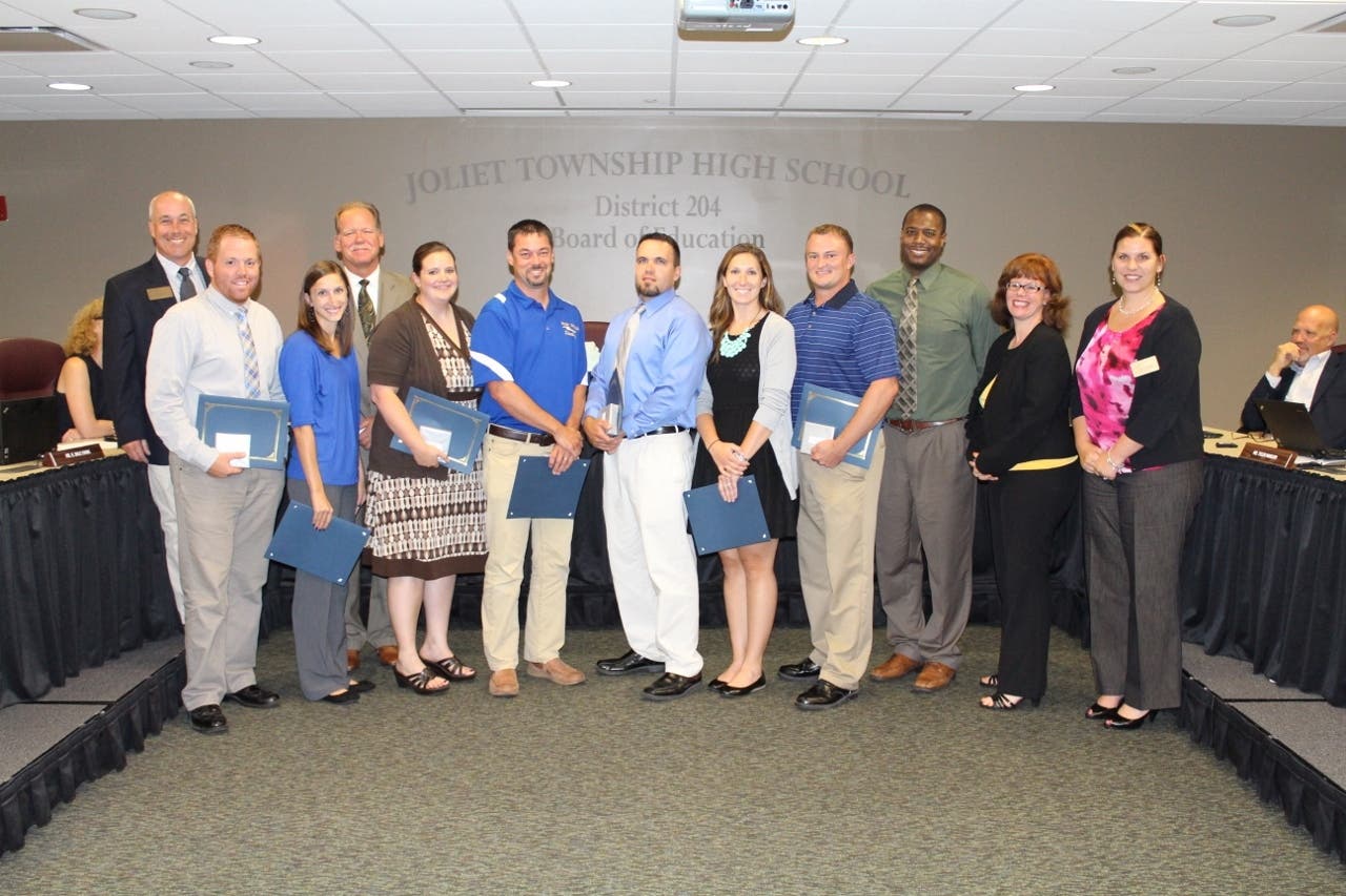 JTHS Faculty Honored for Achieving Tenure | Joliet, IL Patch