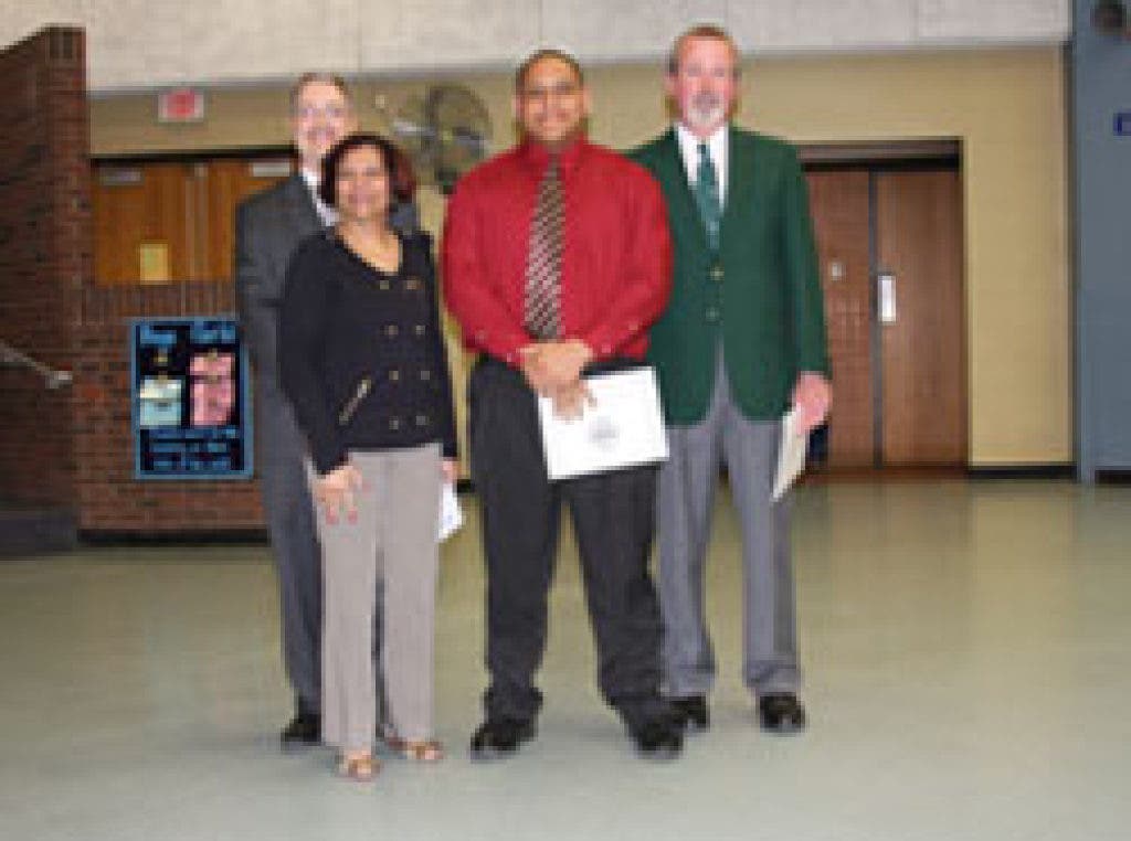 Senior Fred Tucker Awarded for Shot Put Season | Toms River, NJ Patch