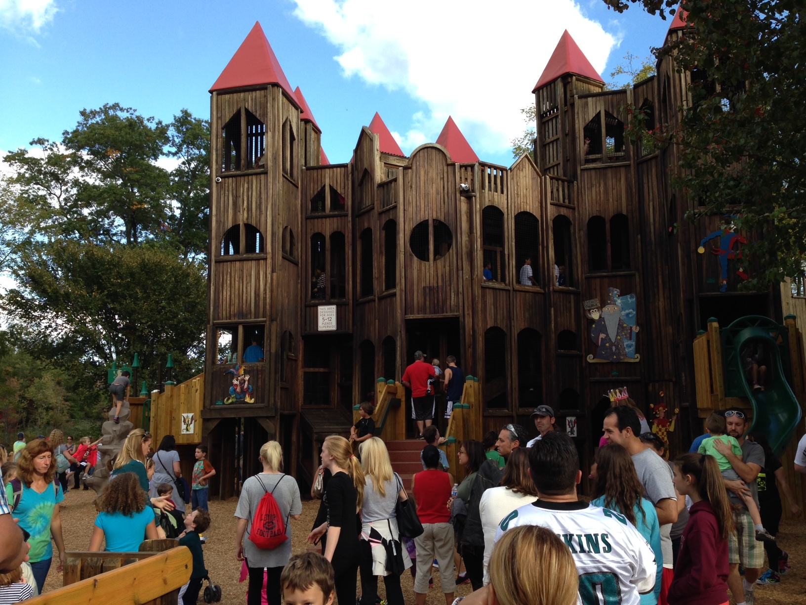 Thousands Turn Out for Kids Castle Reopening | Doylestown, PA Patch