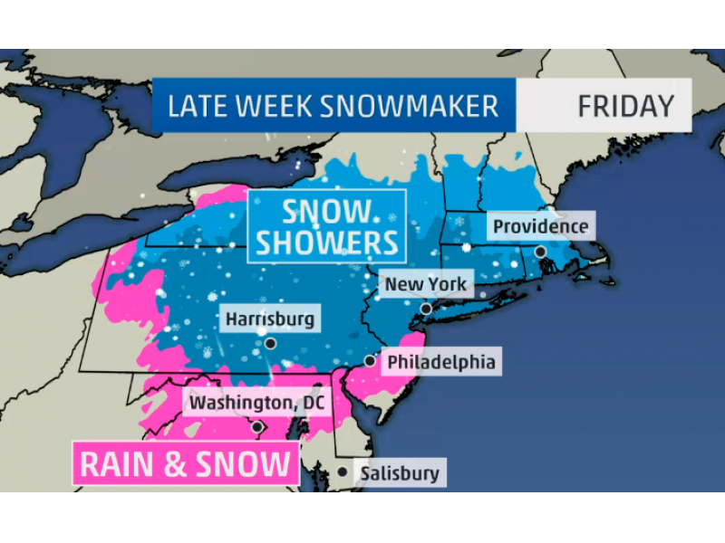 UPDATED WEATHER ALERT: Doylestown's Hour-by-Hour Forecast of First Day ...