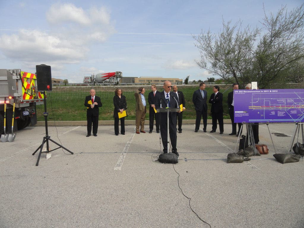 Groundbreaking: Highway Expansion Project Will Add Lanes to Route 202 ...